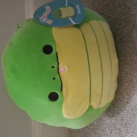 Squishmallows | Toys | Nwt Squishmallows Amalie Green And Cream Snake ...